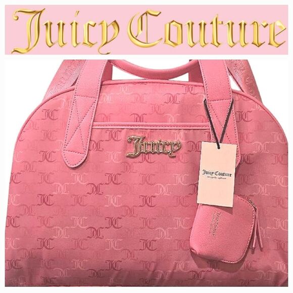 Juicy Couture | Bags | Juicy Couture Semi Charmed Jc Logo Dome ...